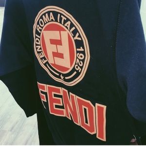 Fendi | Sweaters | Vintage Variant Fendi Raglan Fendi Roma Italy | Poshmark
